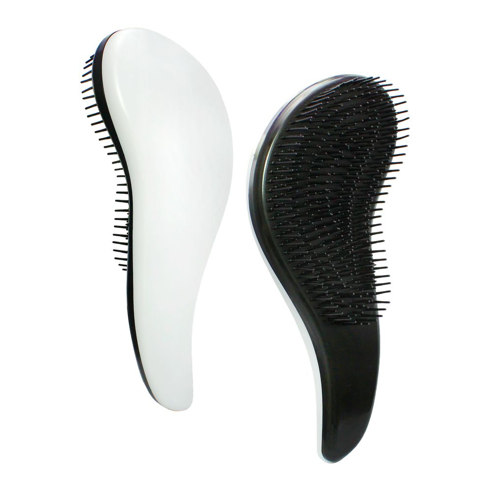 ESCOVA MÁGICA DESEMBARAÇADORA DE CABELO BRANCA- BIJUTOTAL - BIJUTERIAS ...