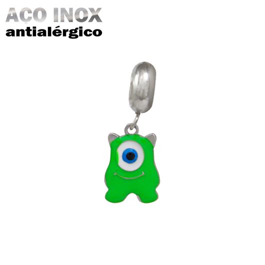 BERLOQUE EM AÇO INOX MIKE WAZOWSKI - MONSTROS S.A- BIJUTOTAL ...